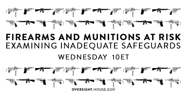 Firearms and Munitions at Risk: Examining Inadequate Safeguards ...